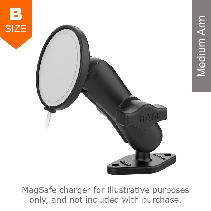 RAM Apple MagSafe 25W Surface Mount Kit 1" Ball - PROMOUNT