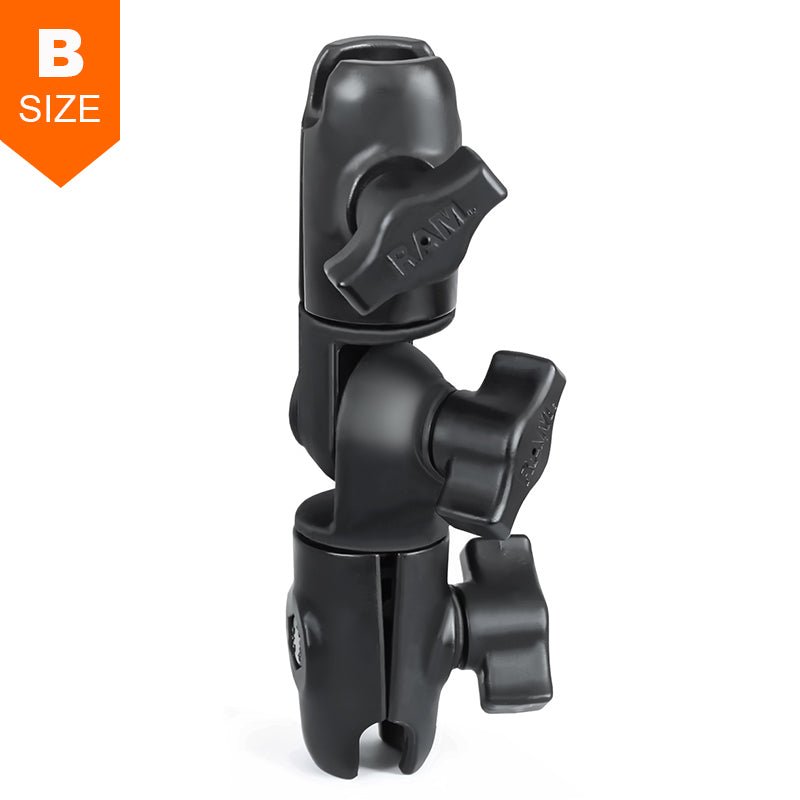 RAM Composite Double Socket Swivel & Ratchet Arm 1" Ball - PROMOUNT