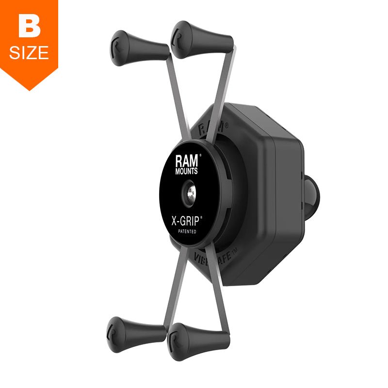 RAM Large X-Grip with Vibe-Safe Adapter Kit 1" Ball - PROMOUNT