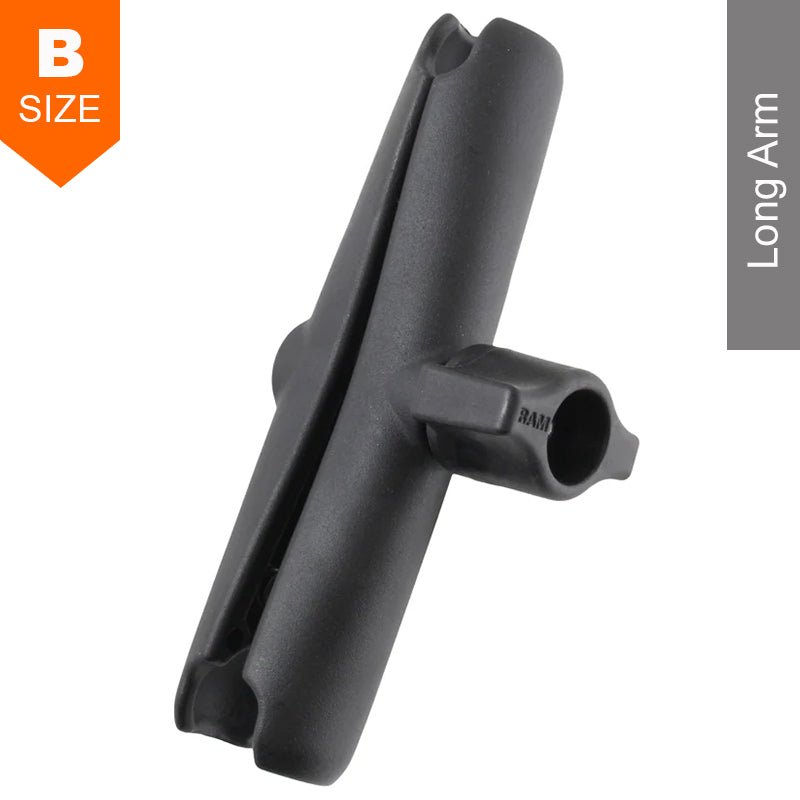 RAM Long Double Socket Arm with Retention Knob 1" Balls - PROMOUNT