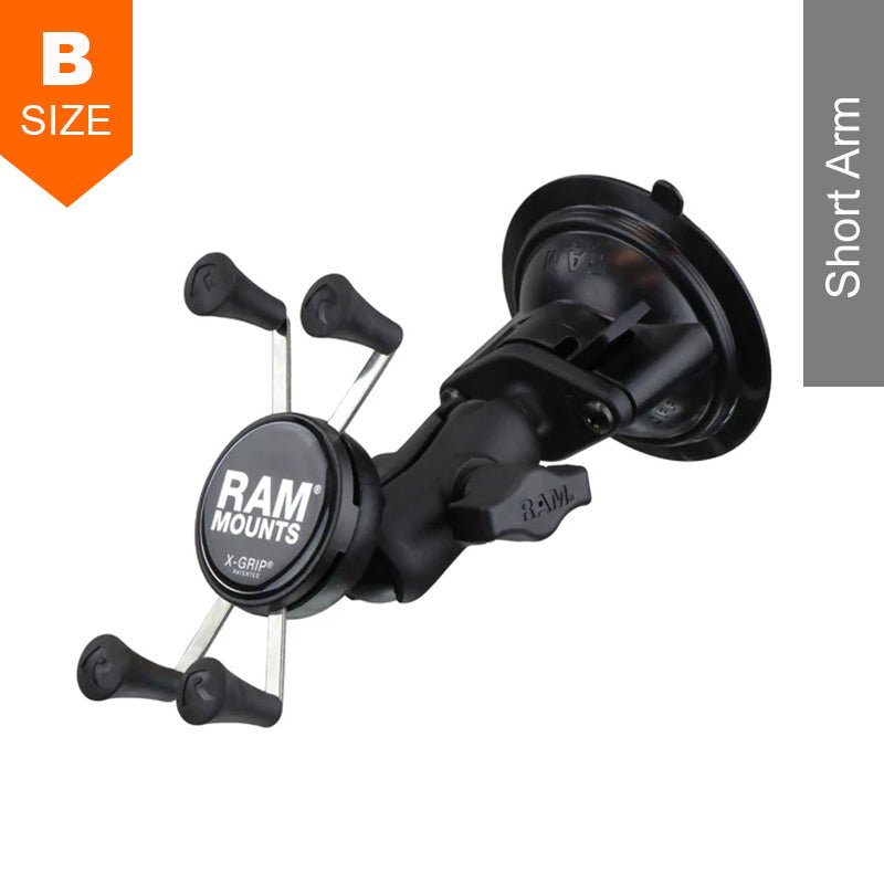 RAM Twist-Lock Suction Cup X-Grip Phone Kit 1" Ball - PROMOUNT